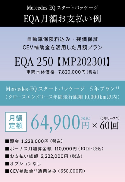 EQスタートパッケージ – Mercedes-Benz沼津